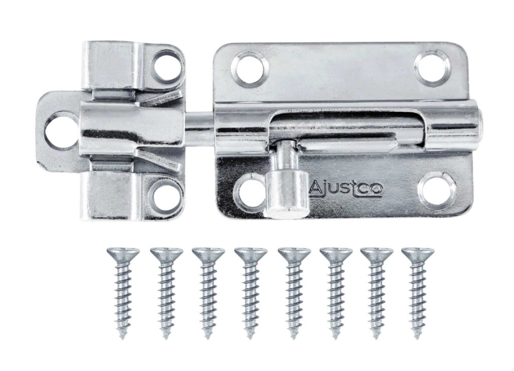 AjustLock 80mm Barrel Bolt Lock Zinc - GuGlue Online Hardware Store